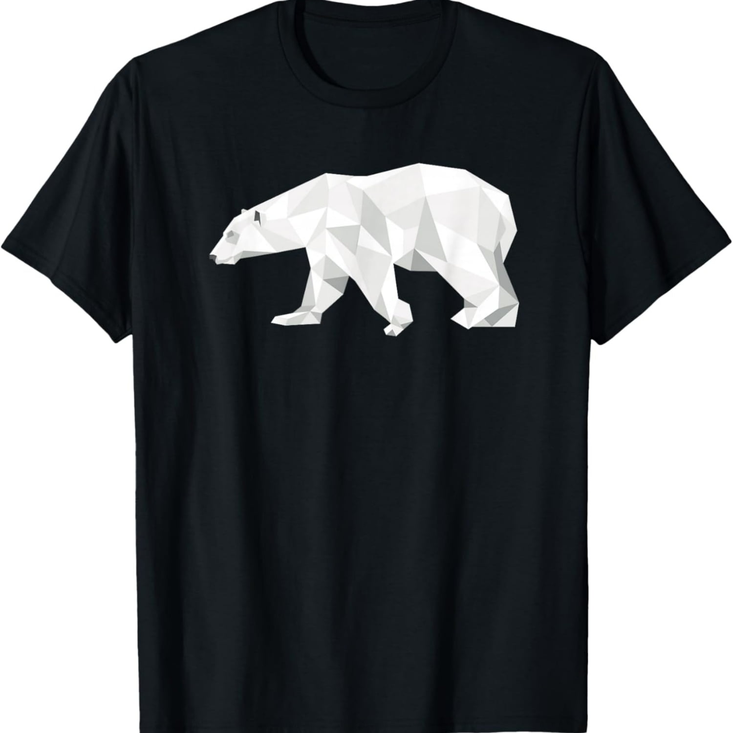 Cool Polar Bear Geometric Pattern Boho Art Cistmas Animal T-shtir ...