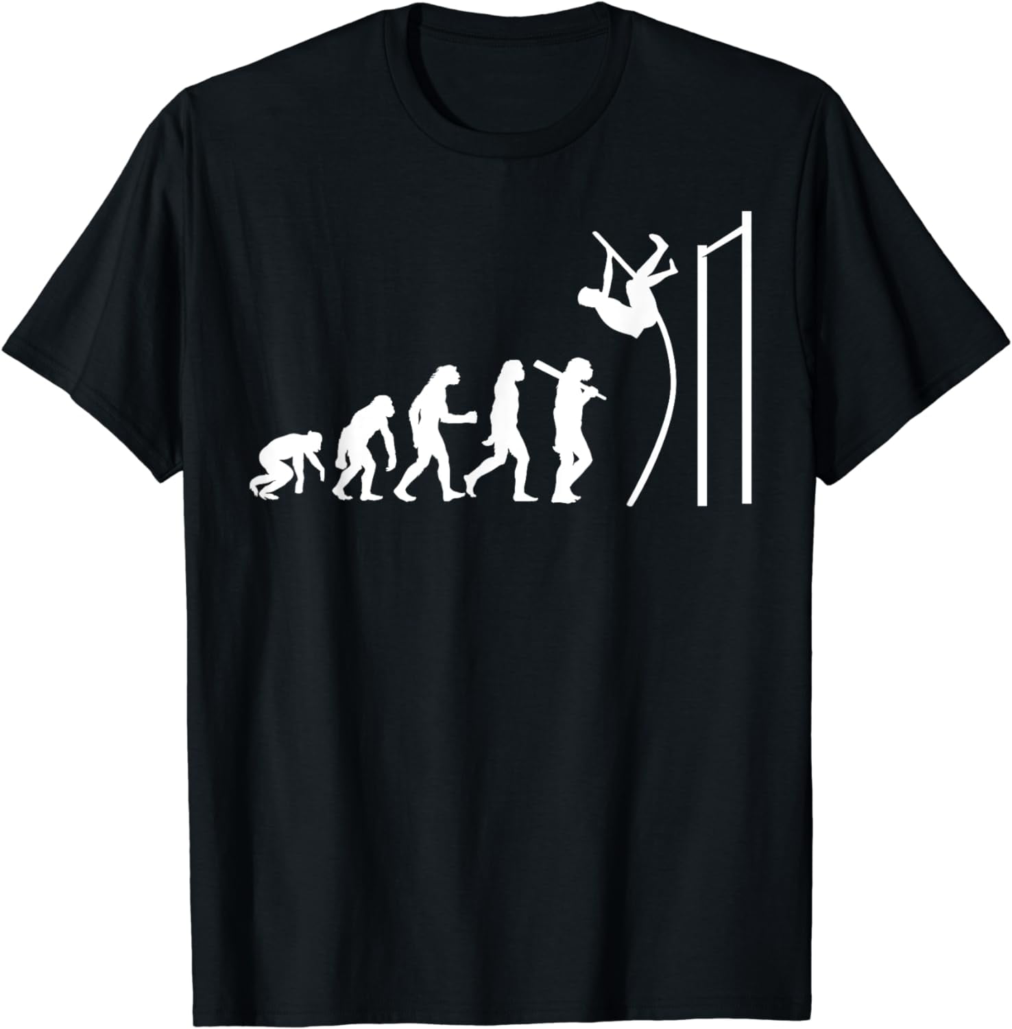Cool Pole Vault Design For Men Women Pole Vaulting Jumping T-Shirt ...