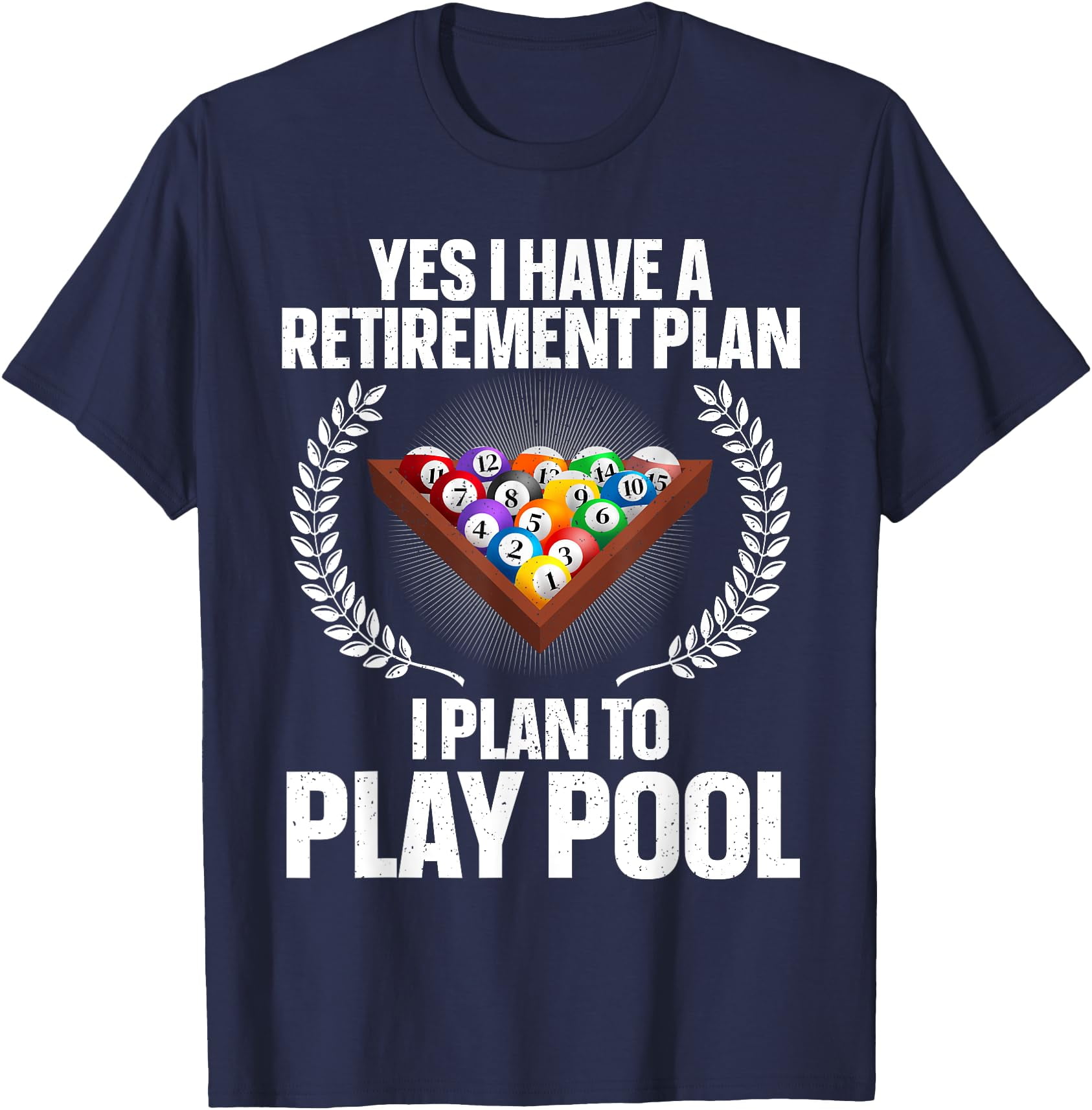 Cool Pool Design For Men Women Billiards Lover T-Shirt,Sand color,size ...
