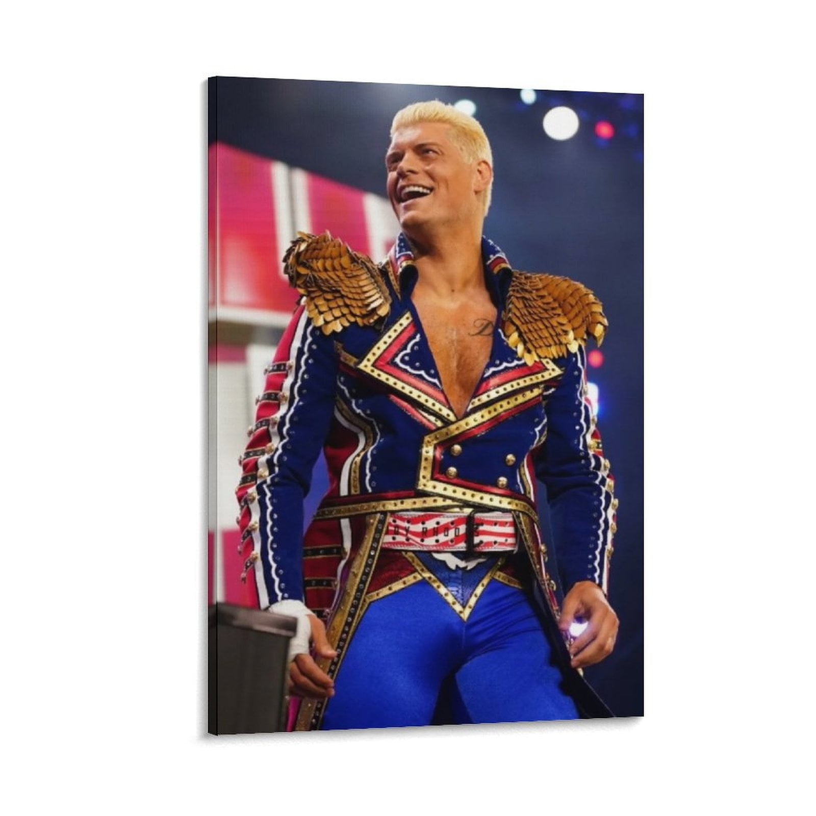 Cool Poster Wrestling Cody Rhodes Print Photo Art Painting Canvas ...