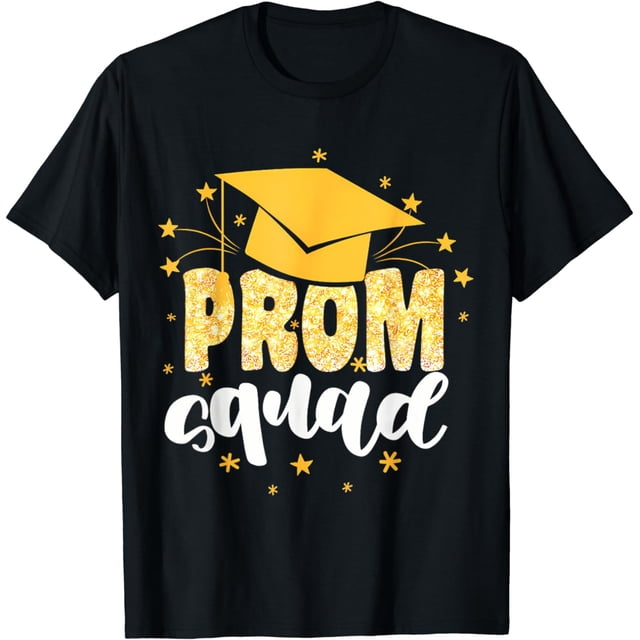 Cool Prom Squad 2024 Prom Graduation Party 2024 Cotton T-Shirt ...