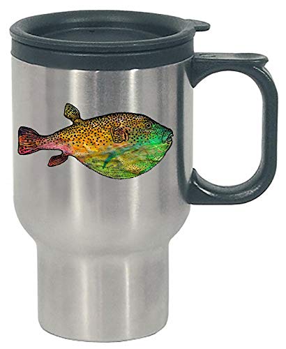 Cool Puffer Fish - Sealife Ocean Wildlife - Globefish Sea Squab Humor ...