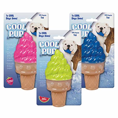 Cool Pup Cooling Toy (Ice Cream, Green) - Walmart.com