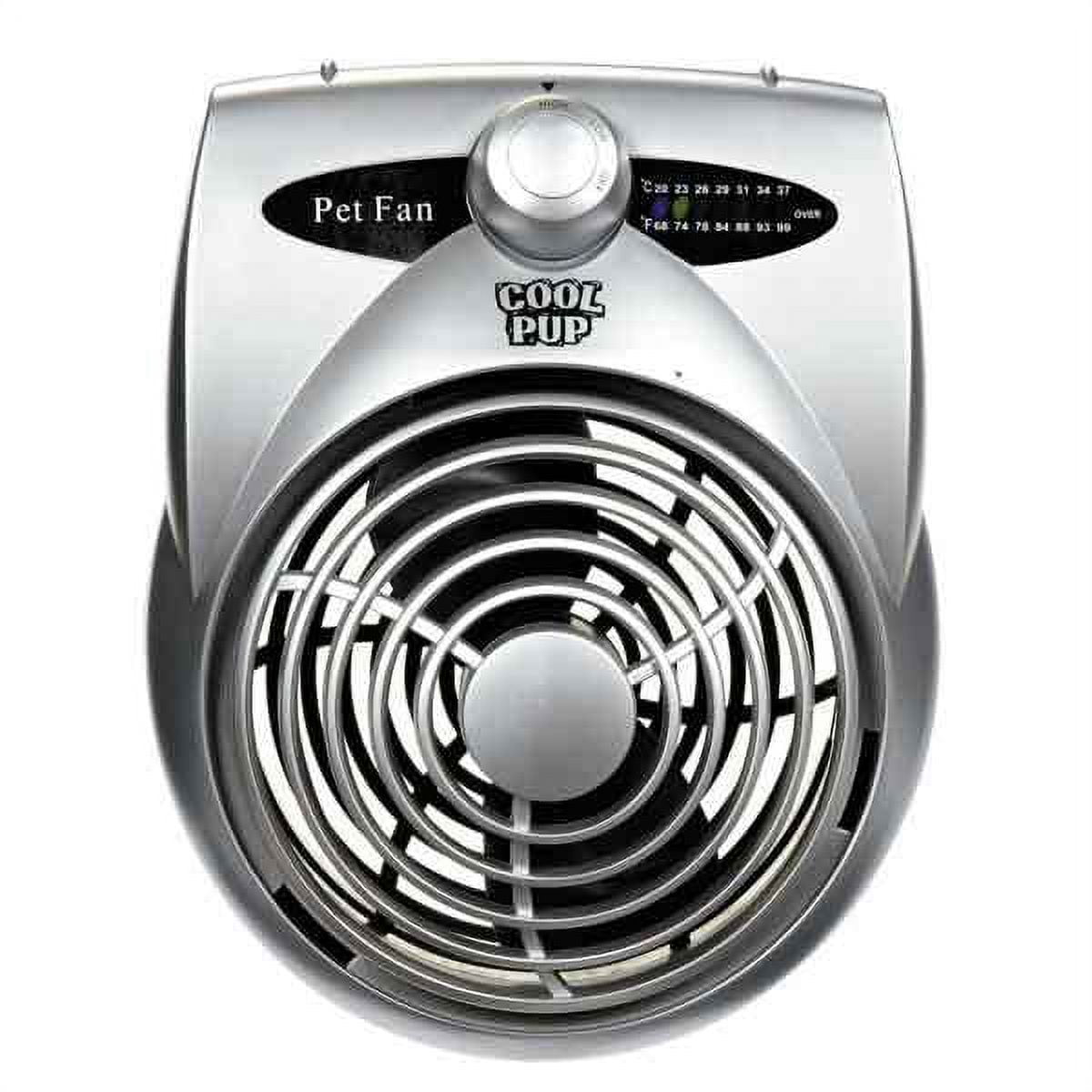 Cool Pup Dog Crate Cooling Hanging Fan Pet Cage Two Hours Of Cold ...