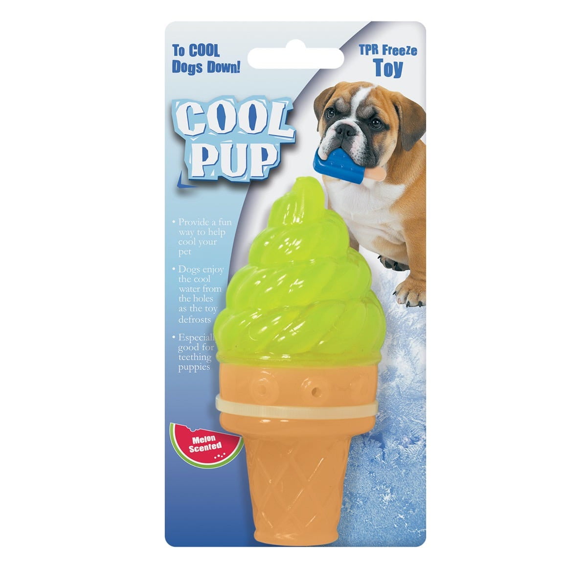 Cool Pup Ice Cream Cone Toy Packs Blue 1pk Mini Ice Cream Cone ...