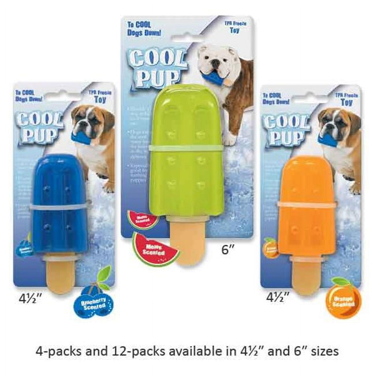 Cool Pup ZA8480 02 19 Popsicle Toy, Blue - Large - Walmart.com