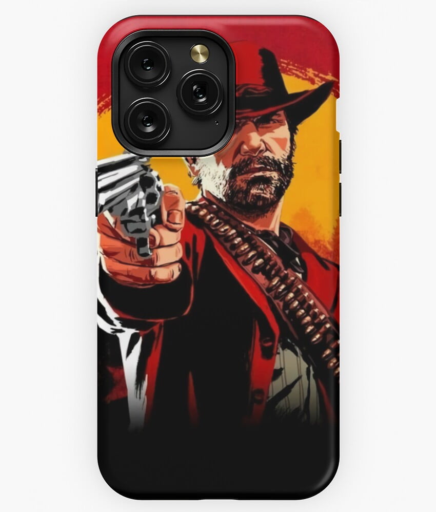 Cool RDR2 Online Game Art M2410 Phone Case for iPhone 17 16 15 14 13 12 ...