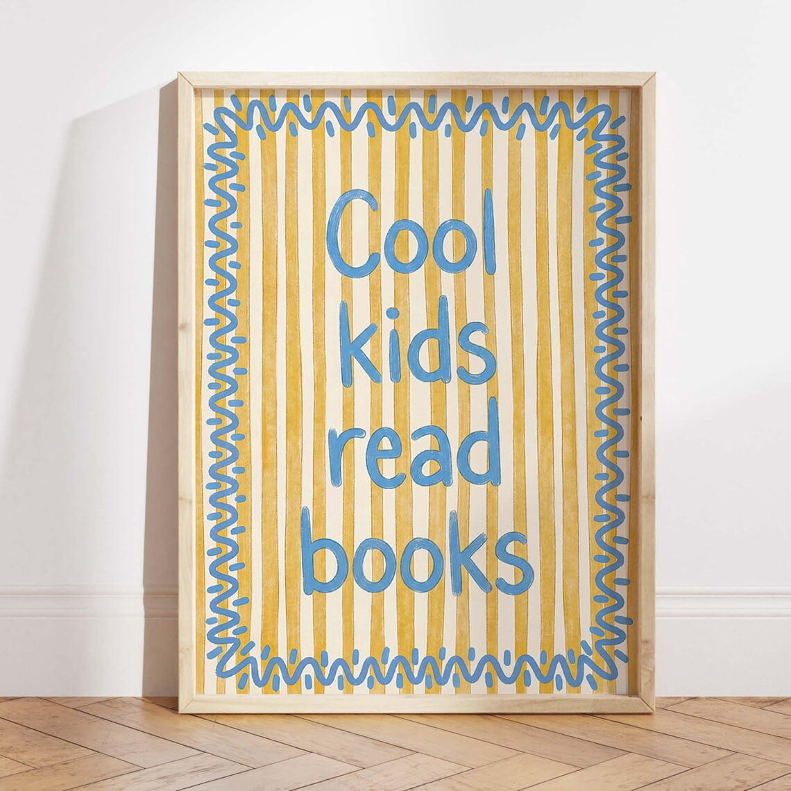 Cool Read Books Reading Nook Classroom Wall Picture, Stretched Canvas ...