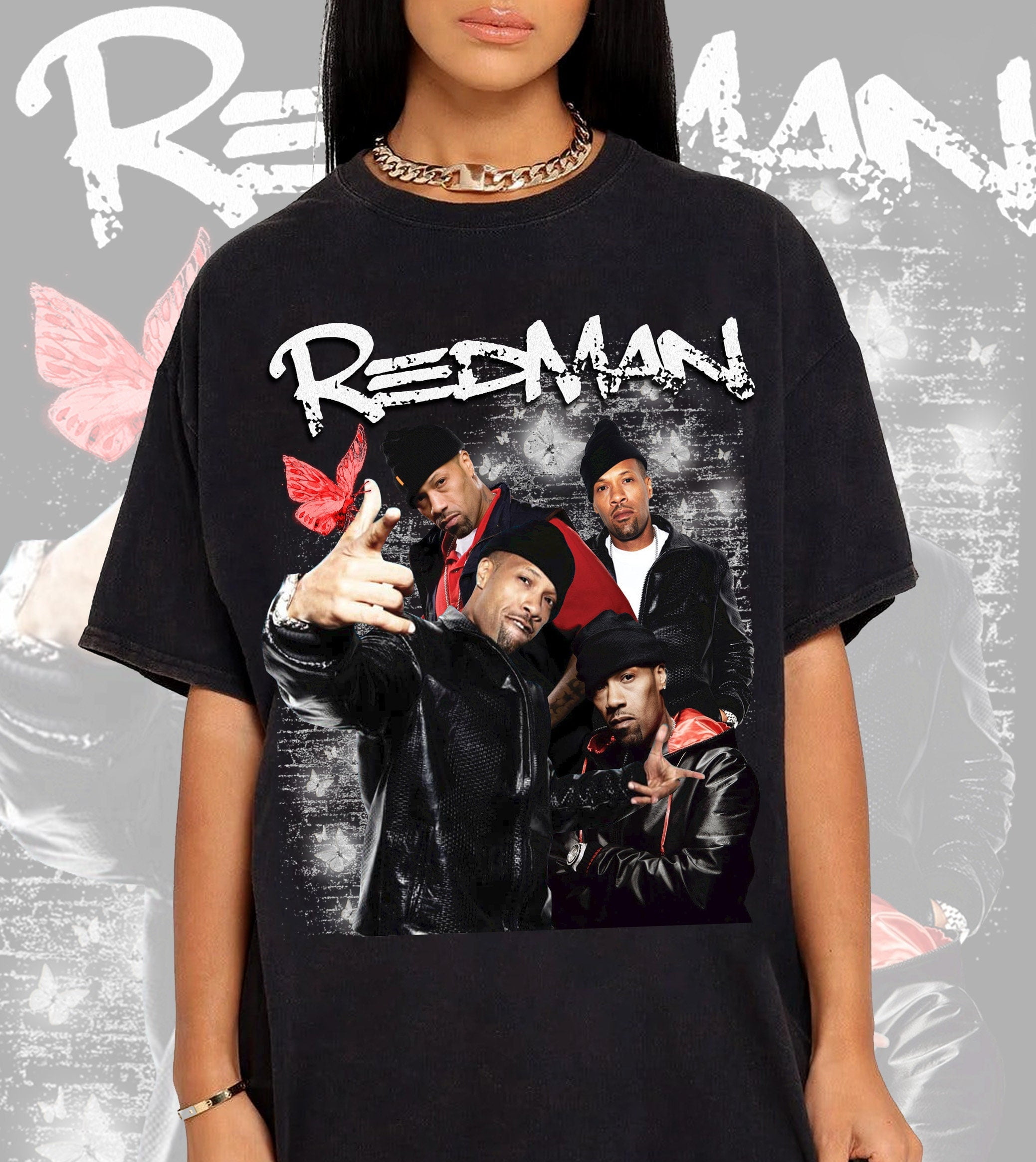Cool Redman 90s Shirt, Redman Rapper Merch Shirt, Rapper Shirt, Hiphop ...