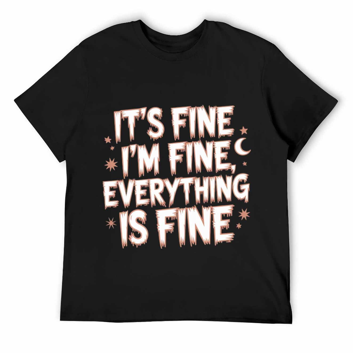 Cool Reggae Design For Women Its Fine Im Fine Everything Is Fine T ...