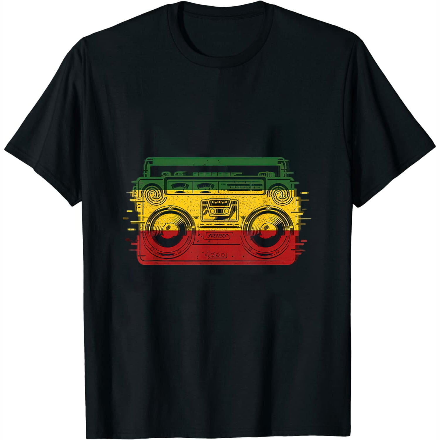 Cool Reggae For Men Women Rasta Jamaican Afro Jamaica Music T-Shirt ...