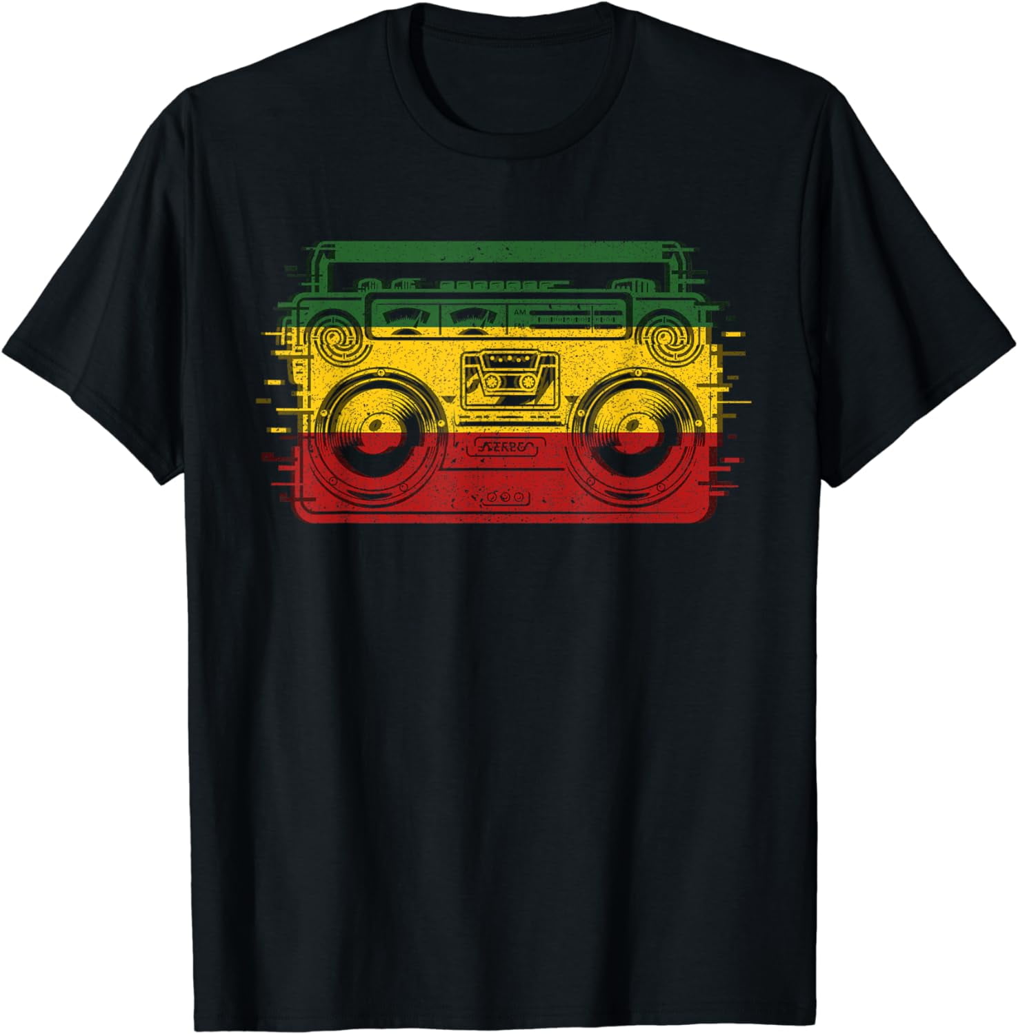 Cool Reggae For Men Women Rasta Jamaican Afro Jamaica Music T-Shirt ...