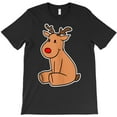 Cool Reindeer Baby Rudolph Red-Nosed Funny Merry Christmas Xmas Graphic ...