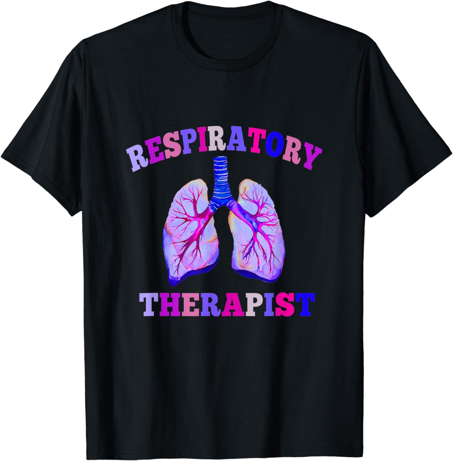 Cool Respiratory Therapy For Men Women Care Week Lung Doctor T-Shirt ...