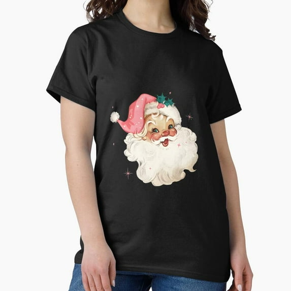 Cool Retro St. Nick With Heart Sunglasses Hip Bubblegum Christmas ...