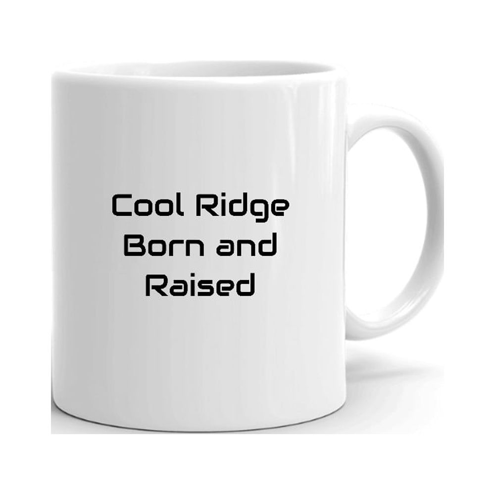 Cool Ridge Born And Raised Ceramic Dishwasher And Microwave Safe Mug ...