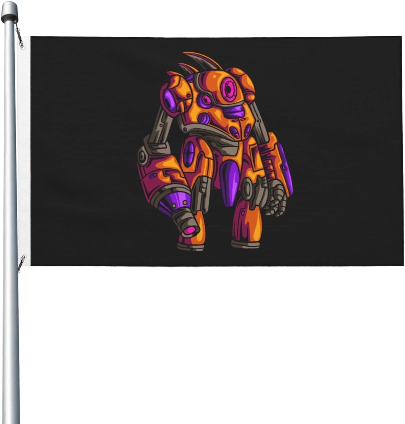 Cool Robots Flags 3x5 Ft Double Sided Flag Durable Outdoor Flags Patio ...