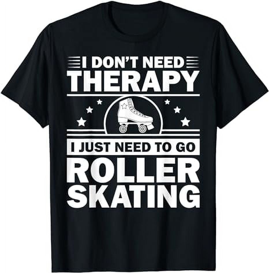 Cool Roller Skating For Men Women Roller Derby Inline Skate T-Shirt ...