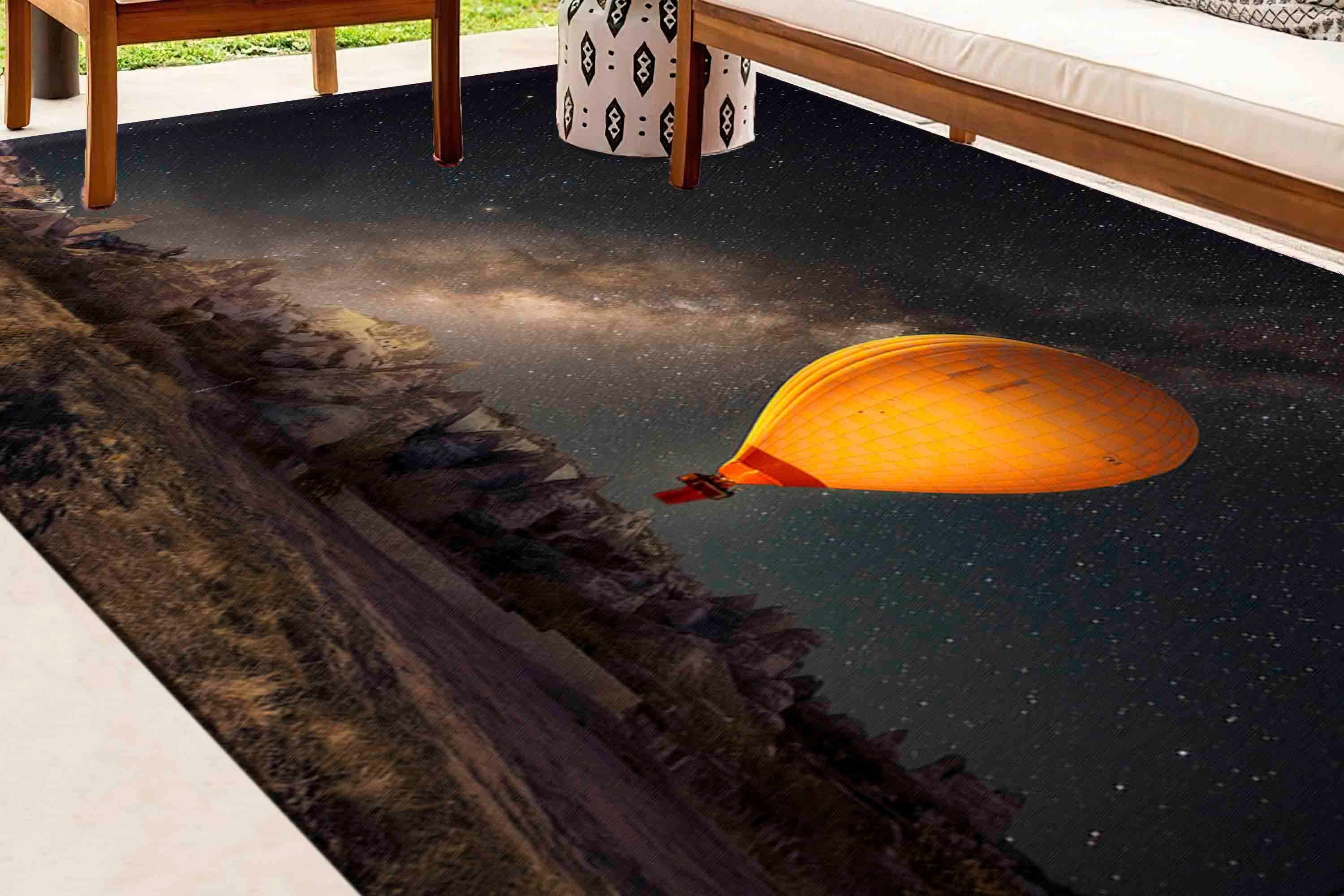 Cool Rugs, Door Mat Rugs, Nursery Rugs, Milky Way Rugs, Cappadocia Hot ...