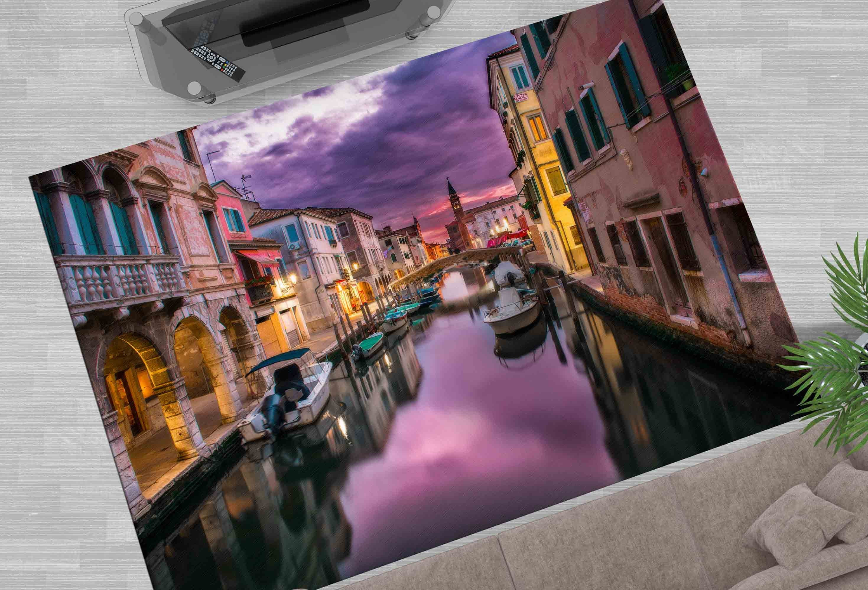 Cool Rugs, Landscape Rugs, Bedroom Rugs, Purple Rug, Salon Rug, Modern ...