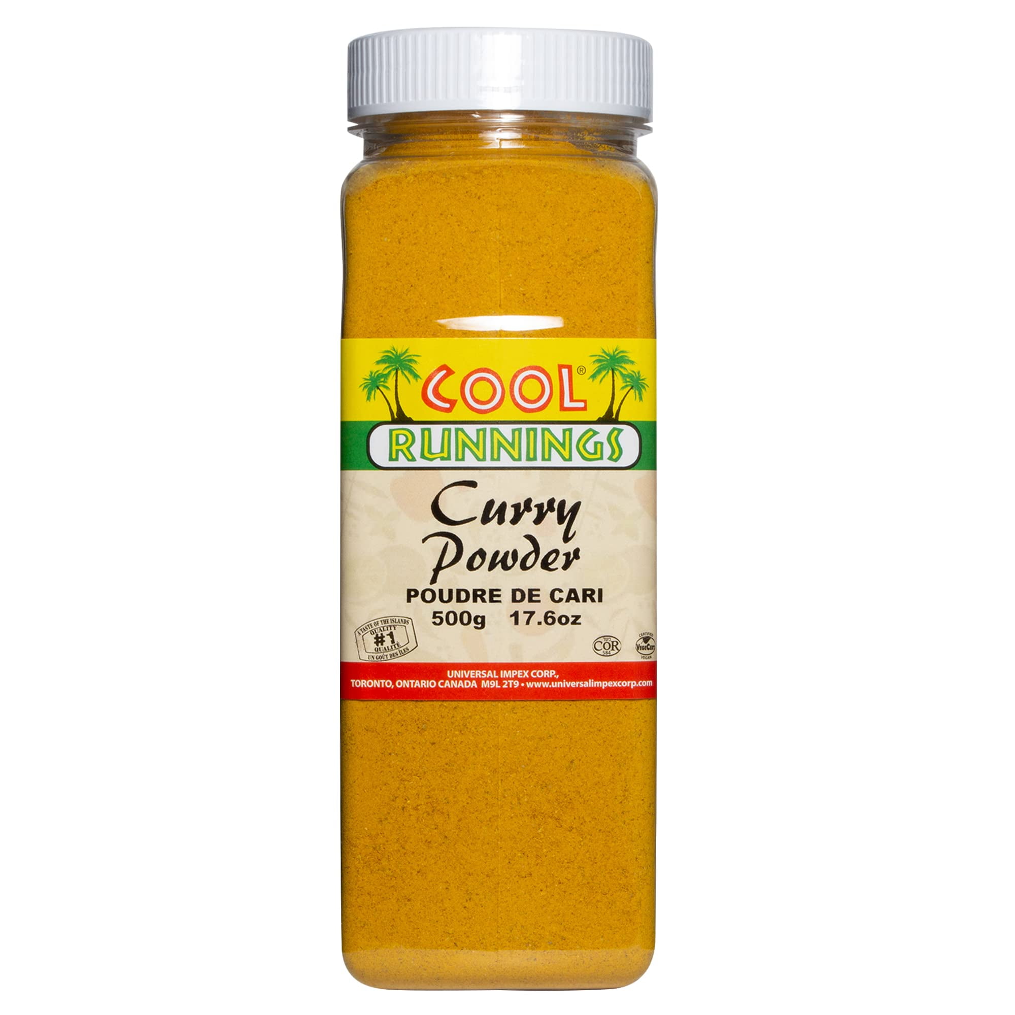 Cool Runnings USA Curry Powder 500g BSL1 - Mild and Aromatic Curry ...