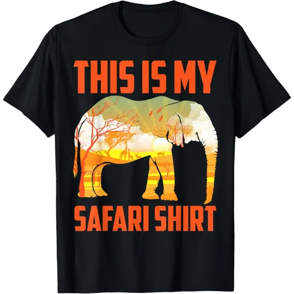 Cool Safari Costume For Men Women Kids Adult African Adventure Unisex T ...