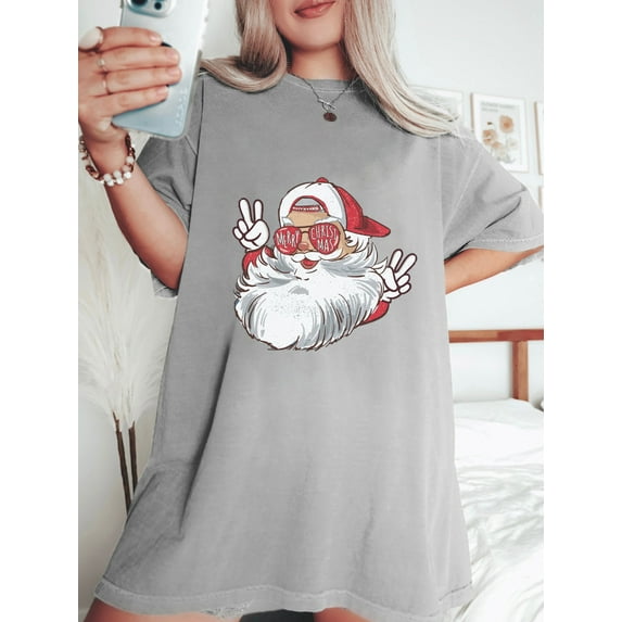 Cool Santa Christmas Tee - Walmart.com