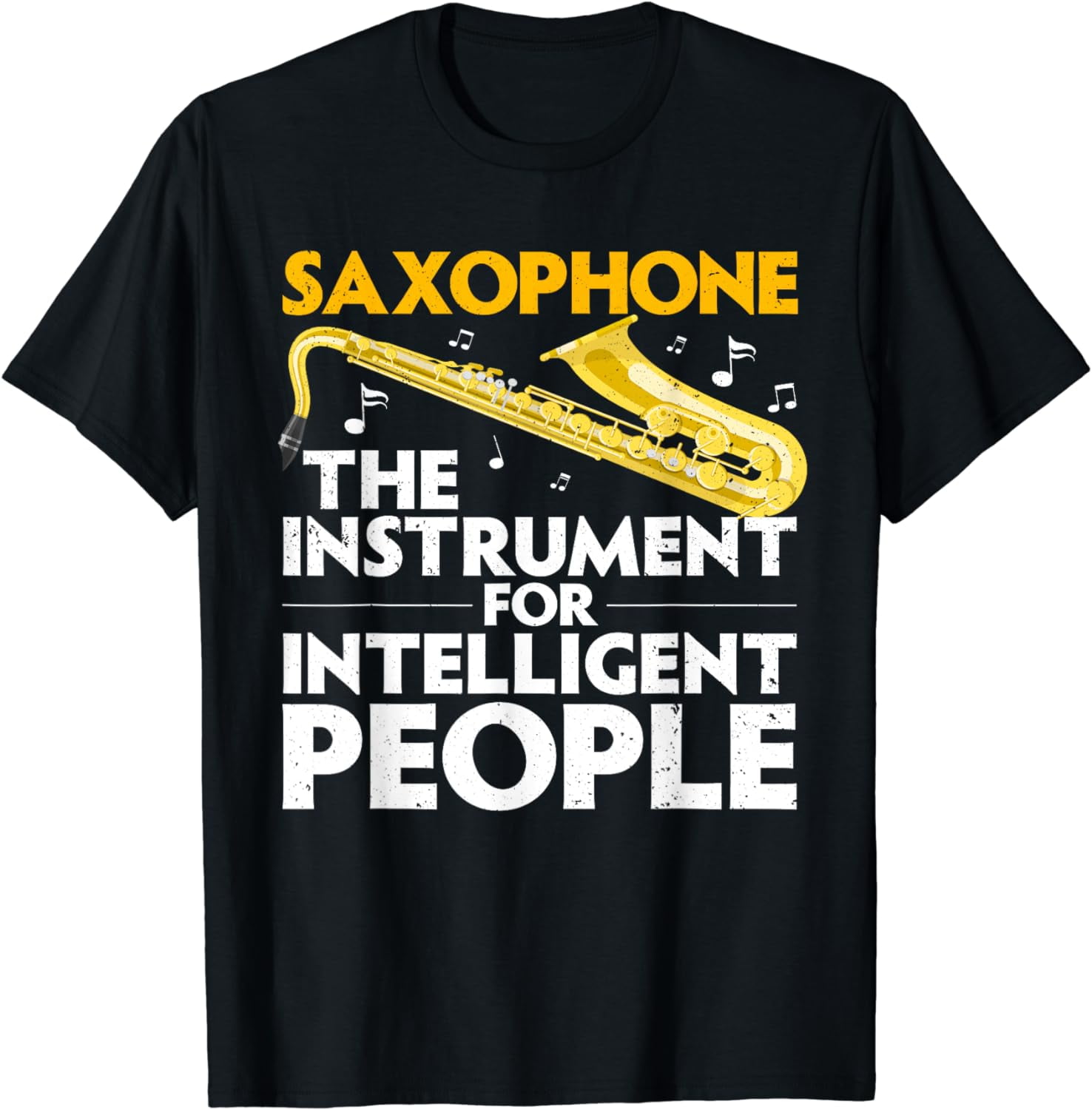 Cool Saxophone Art For Men Women Jazz Music Saxophone Player T-Shirt ...