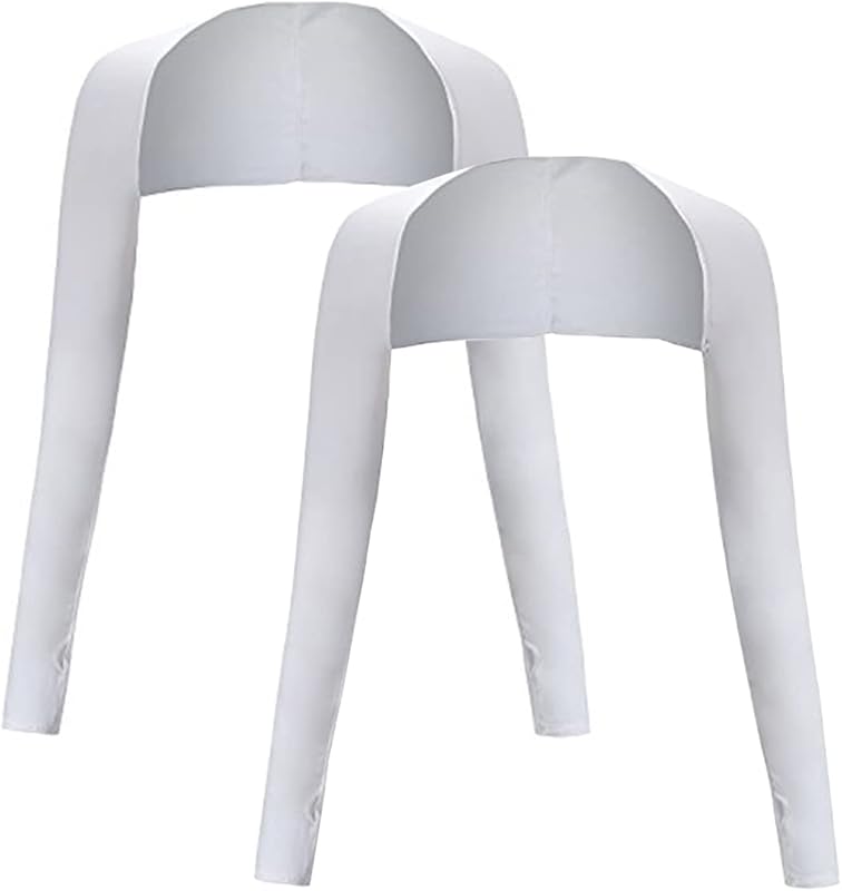 Cool Shawl Arm Covers 2-Pack Sun Protection with Finger Holes UV ...