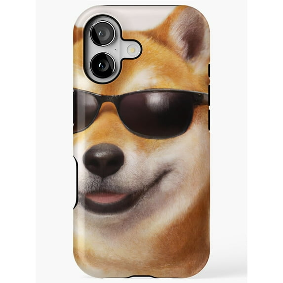 Cool Shiba Inu Dog Sunglasses Art Protective and Compatible iPhone 11 ...