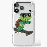 Cool Skater Turtle Funny Chill Cartoon Graphic Phone Case for iPhone 11 ...