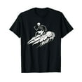 Cool Skeleton Surfer Graphic Unisex Gift for Surfers Short Sleeve ...