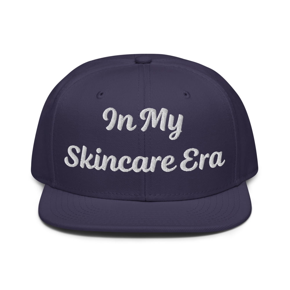 Cool Skin Care Lovers Embroidered Snapback Hat, In My Skincare Era ...