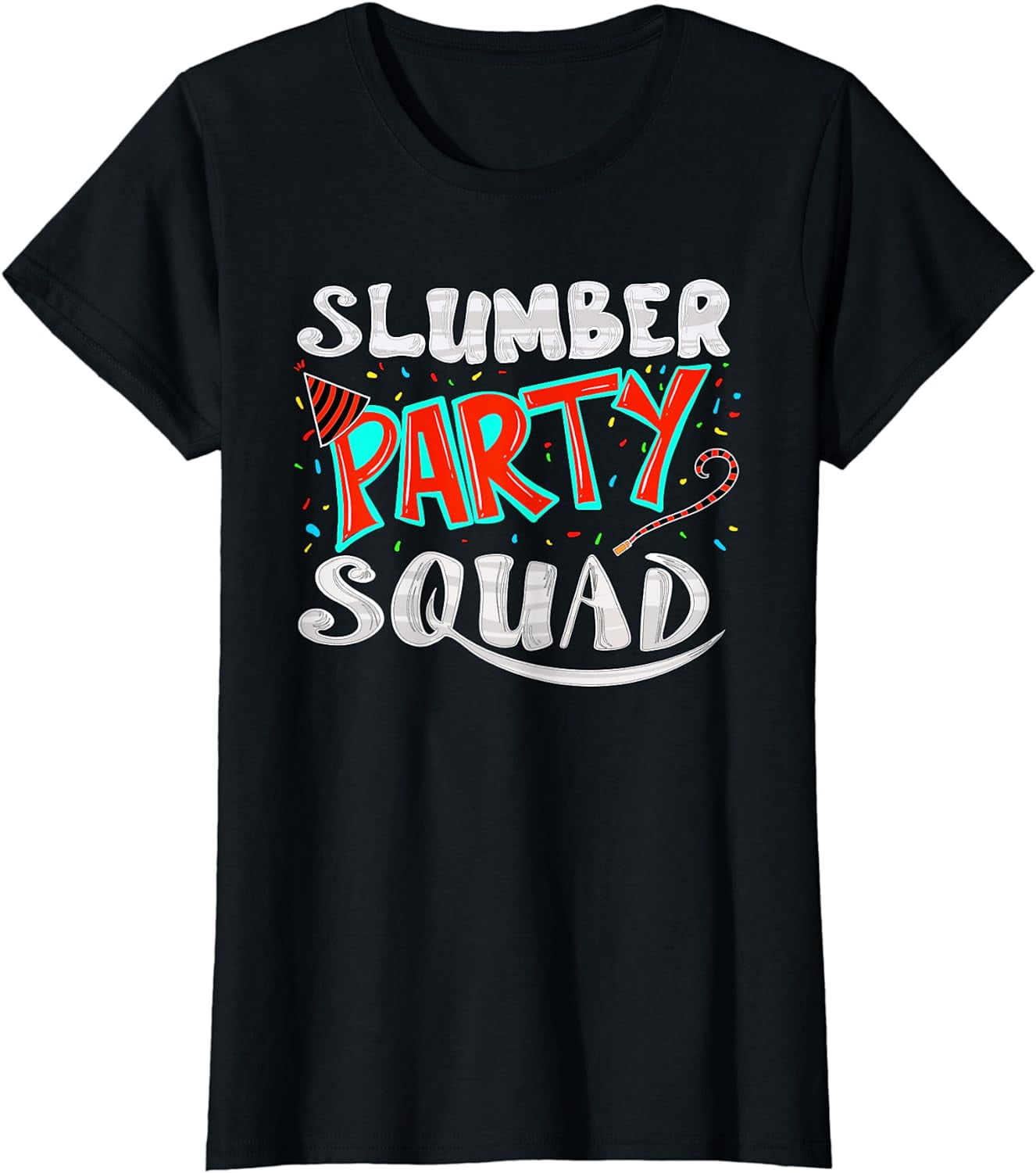 Cool Slumber Party Squad Funny Sleepover Pajama Group T T Shirt