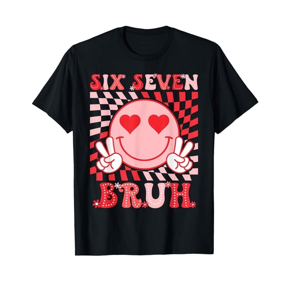 Cool Smiley Face Graphic T-Shirt for Fun Valentine's Day Celebration ...