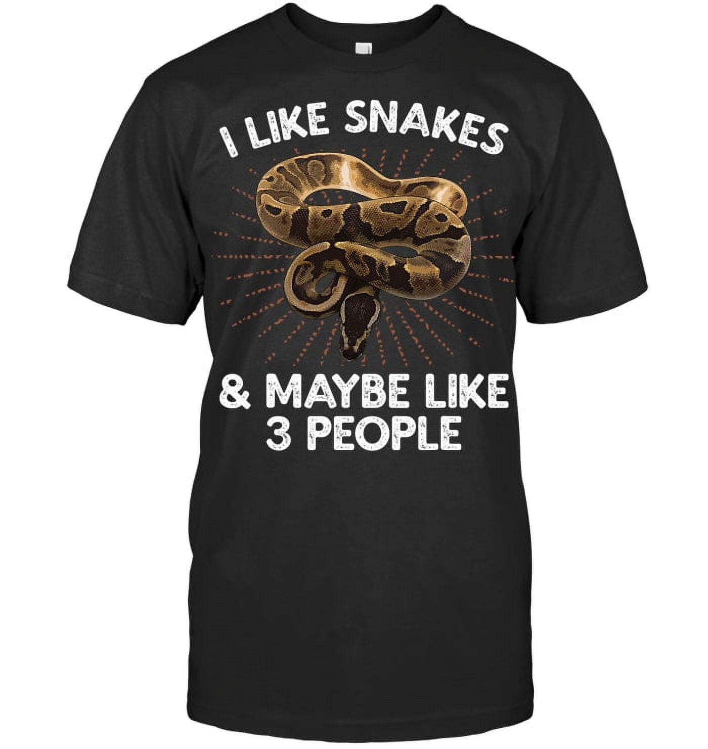 Cool Snake Art For Men Women Ball Python Rattlesnake Reptile Snake T ...
