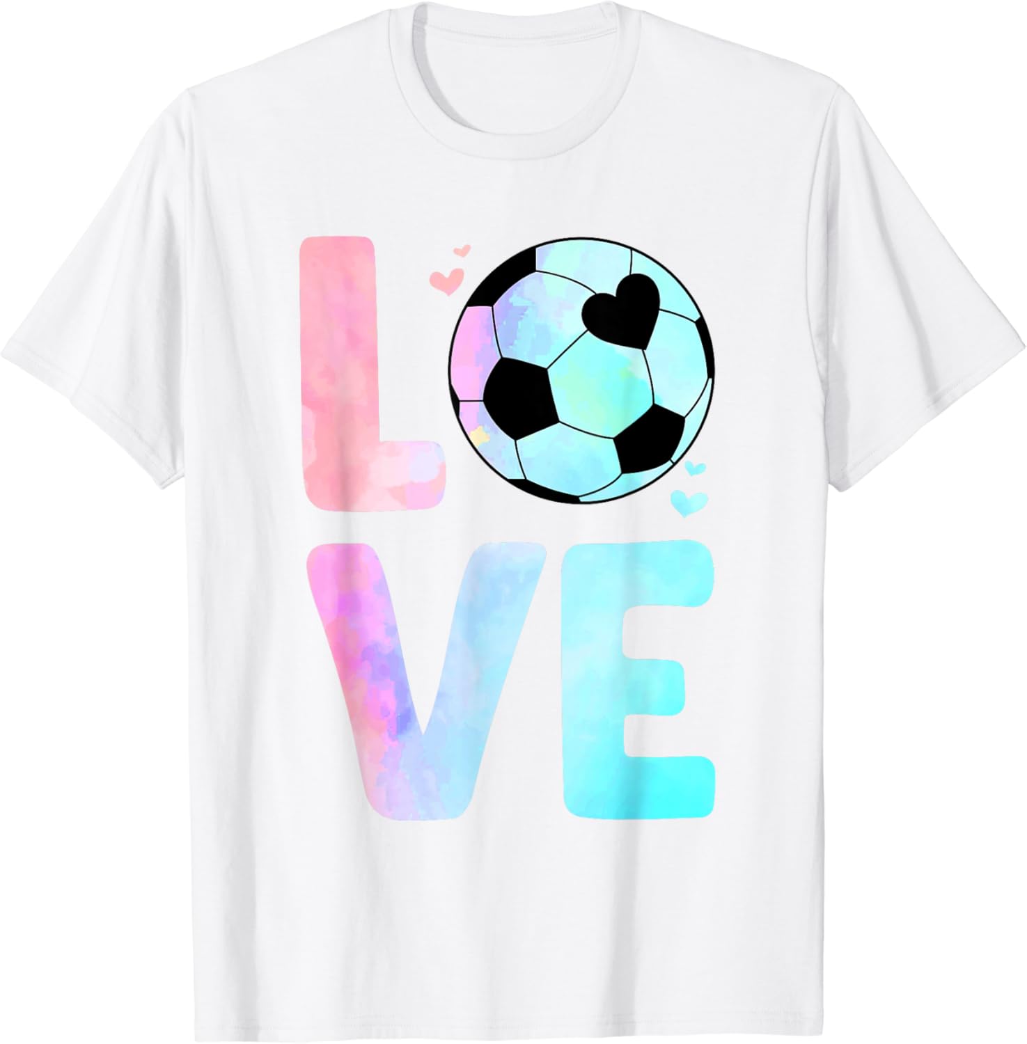Cool Soccer Art For Women Girls Toddler Themed Soccer Player T-Shirt ...