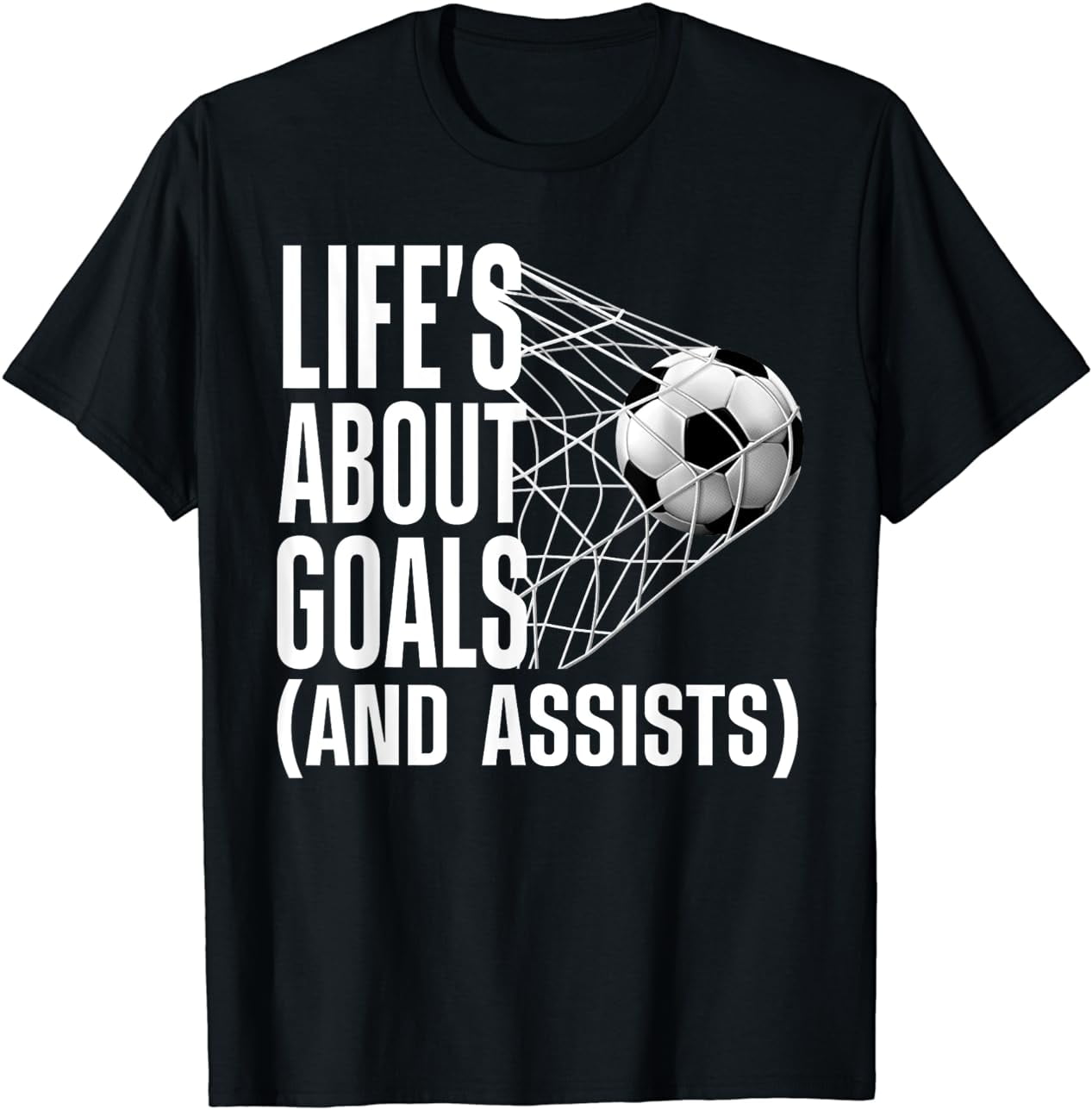 Cool Soccer For Men Women Soccer Lovers Player Football Goal T-Shirt ...