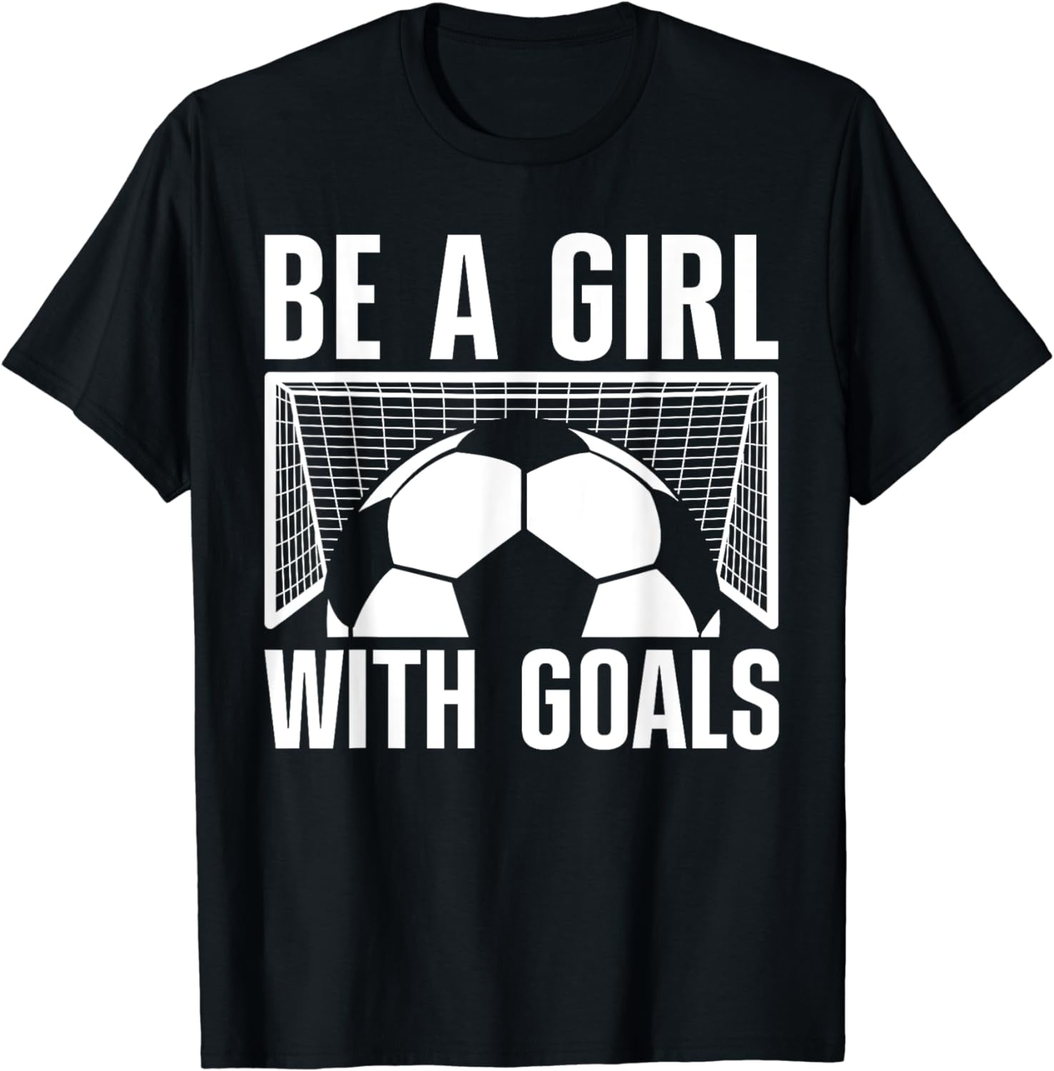 Cool Soccer For Women Girls Football Soccer Lovers Sayings T-Shirt ...
