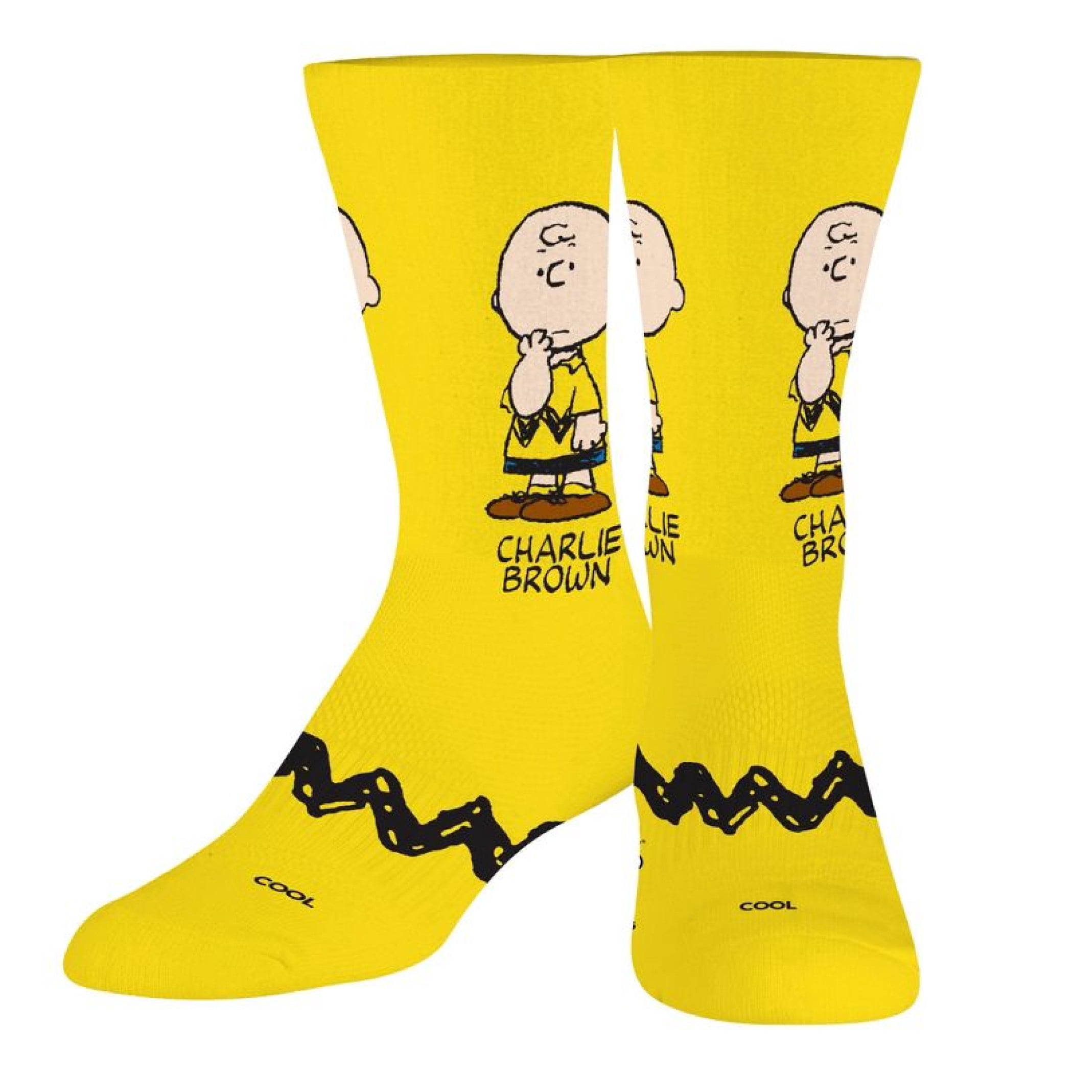 Peanuts Cool Socks, Charlie Brown Fun Gift, Adult Cotton Crew, Comic ...