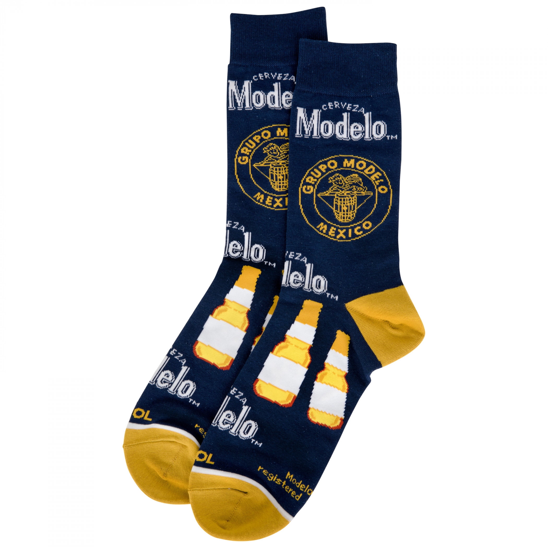 Cool Socks, Modelo Beer Bottles, Men's Fun Happy Hour Alcohol ...