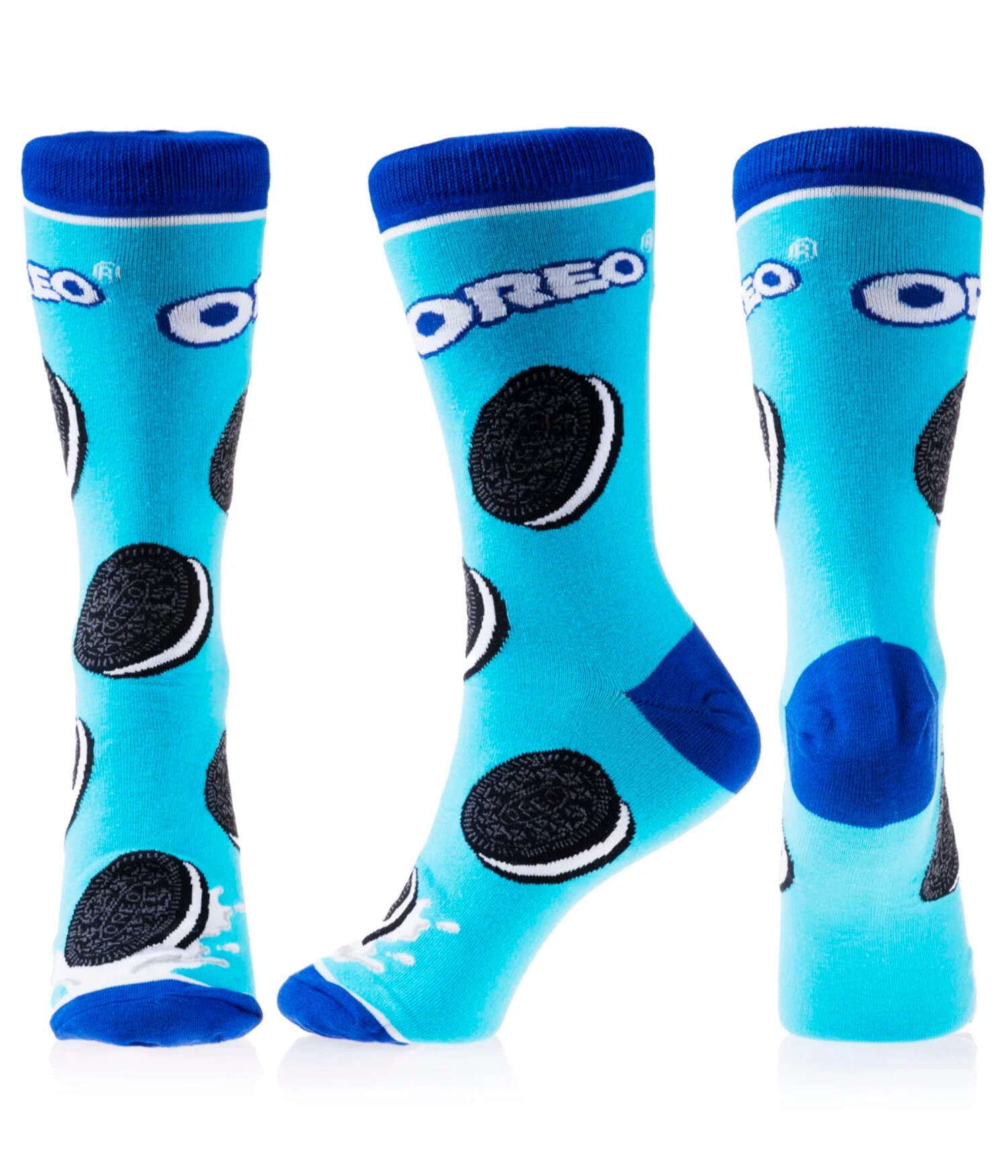 Junk Food Clothing Oreo Cookies Crew Socks, Graphic Print, Unisex ...