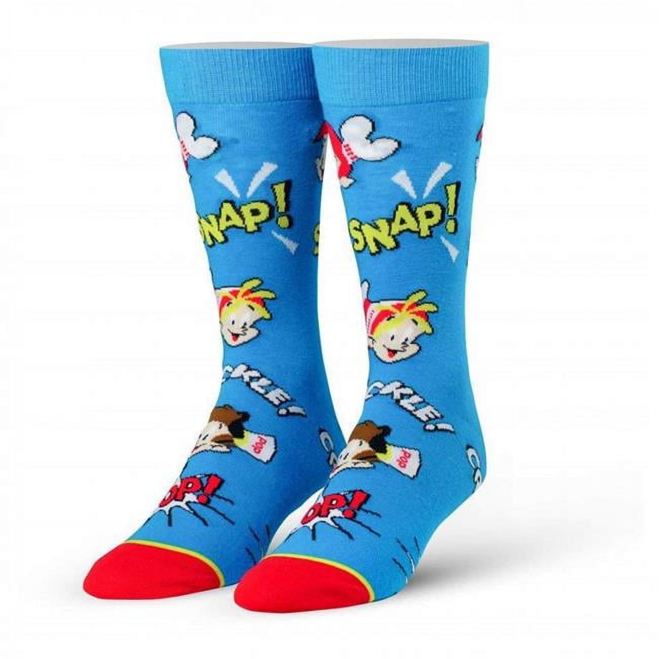 Cool Socks Novelty Crew Socks Men's Women's, Rice Krispies, Graphic ...