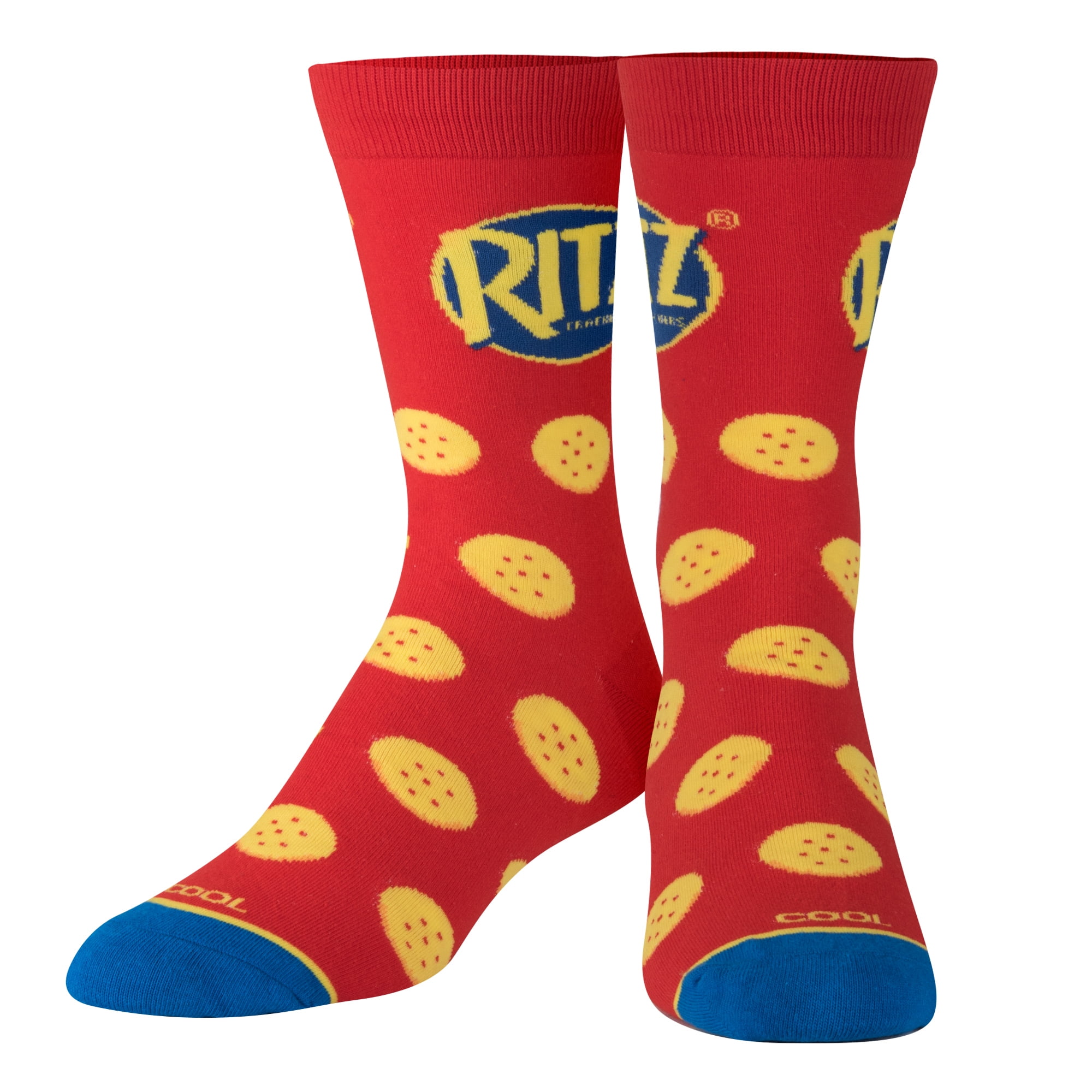 Cool Socks Novelty Crew Socks Men's Women's, Ritz Crackers, Graphic ...