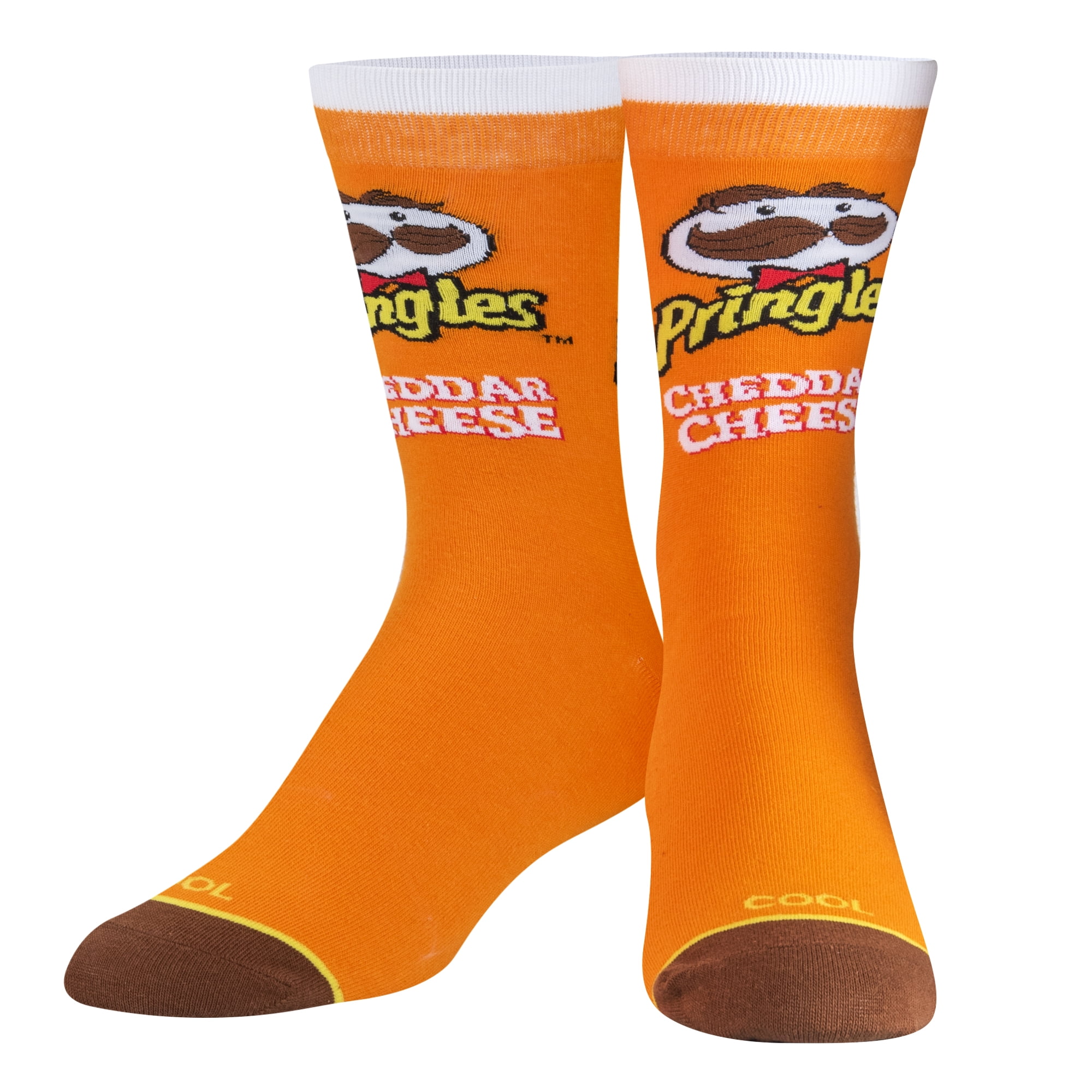 Cool Socks, Pringles Cheddar Cheese Chips, Mens Womens Crew, Funny ...