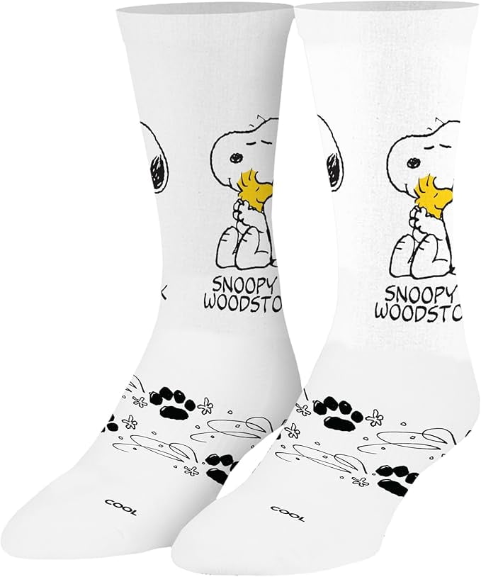 Cool Socks, Snoopy & Woodstock, Peanuts Comic Strip, Charlie Brown ...