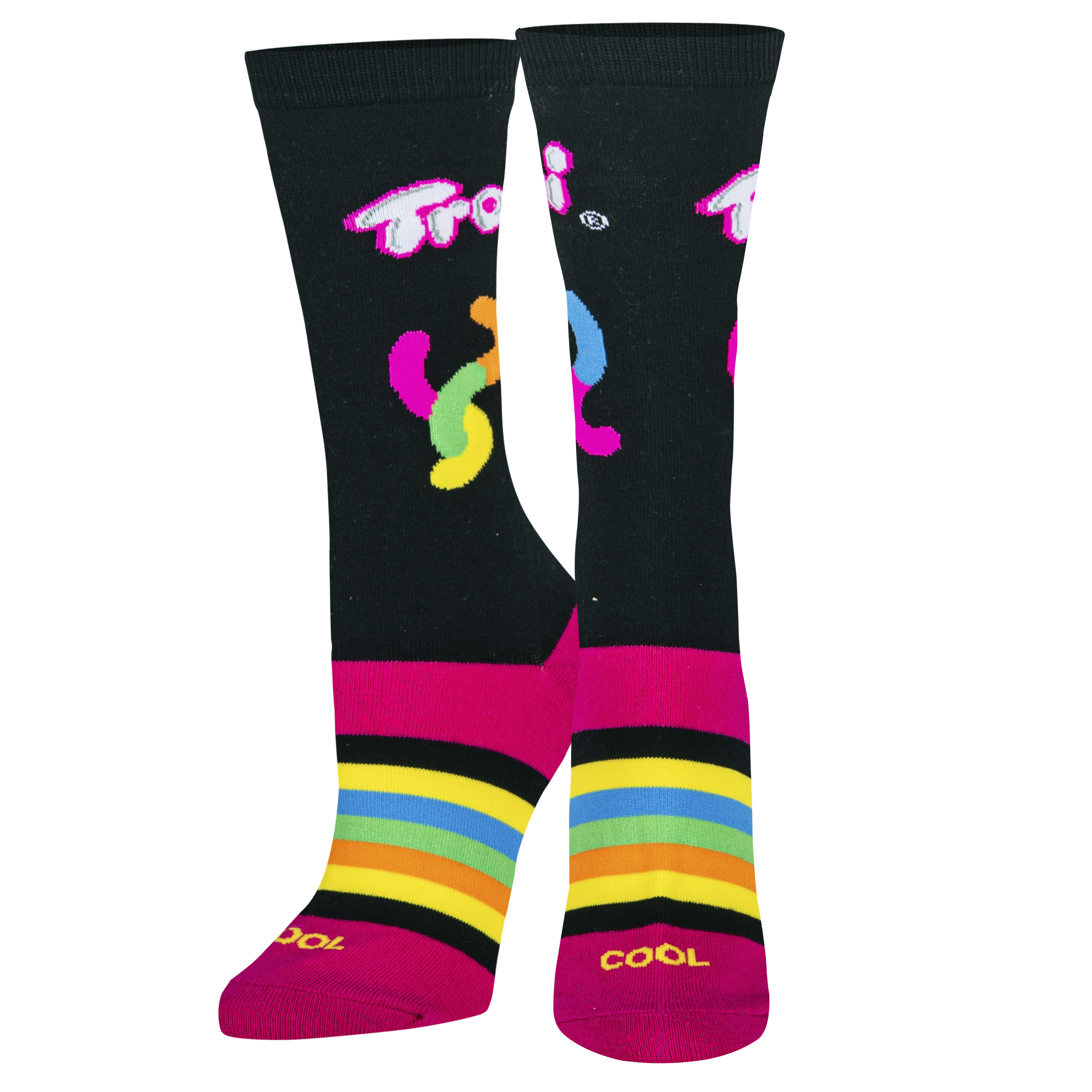 Cool Socks, Trolli Fun Candy Print Men's Crew Socks - Walmart.com