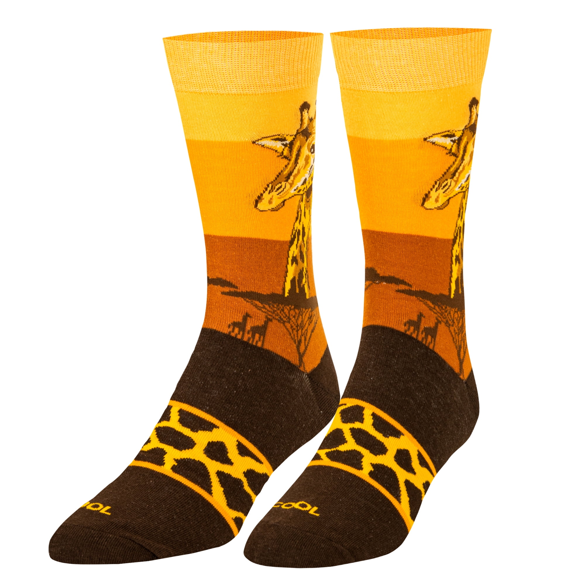 Cool Socks, Wild African Safari, Jungle Animal Design Fun Socks for Men ...