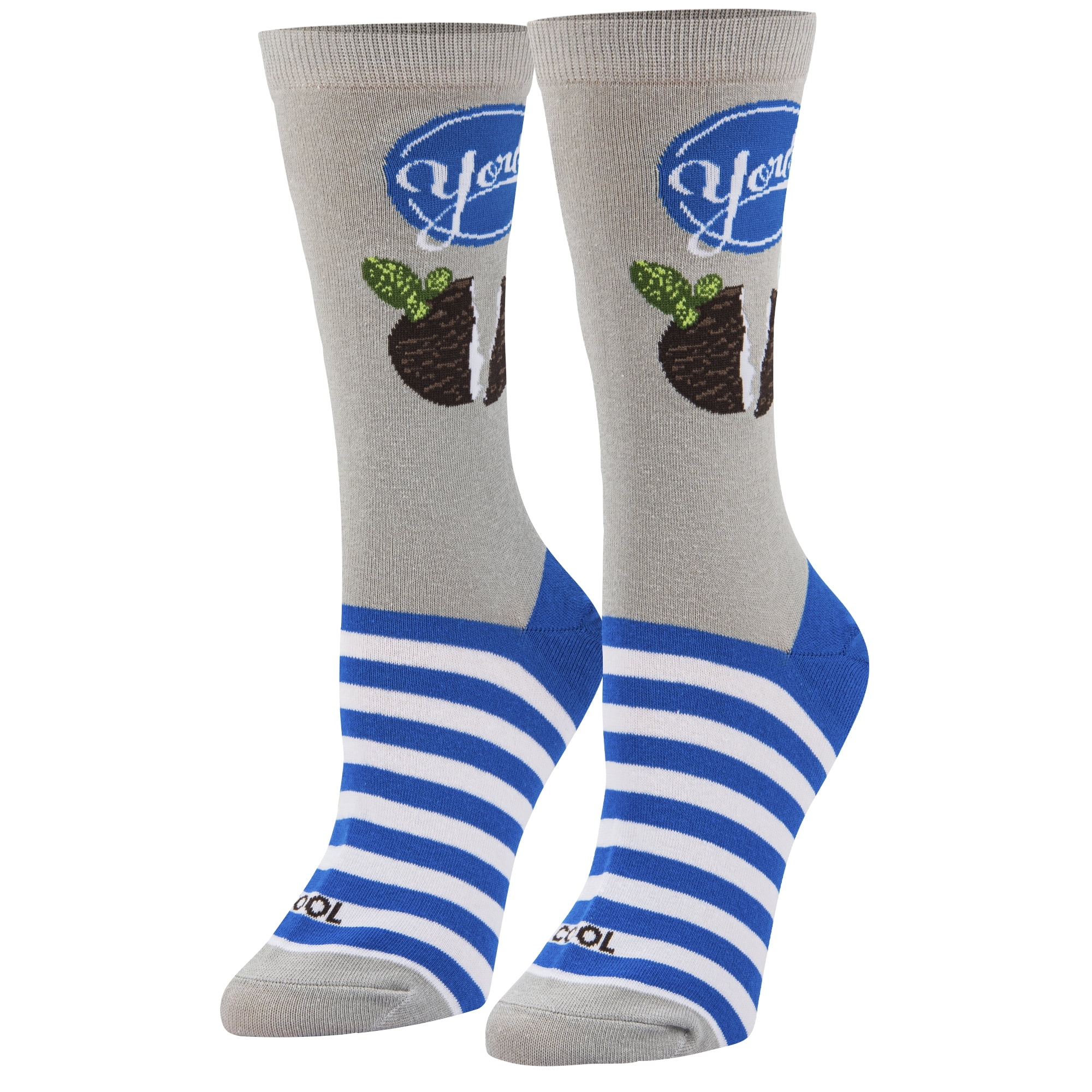 Cool Socks York Peppermint Pattie Fun Print Novelty Crew Socks for Men ...