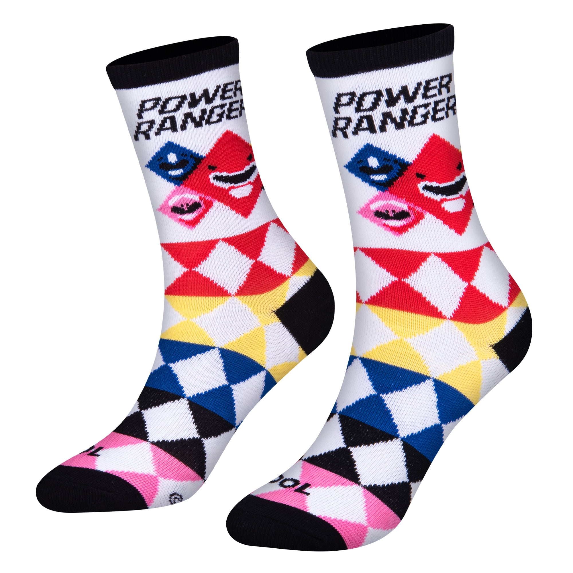 Cool Socks for Kids, Power Rangers Team, Crazy, Soft, Funny, 7-10 Years ...
